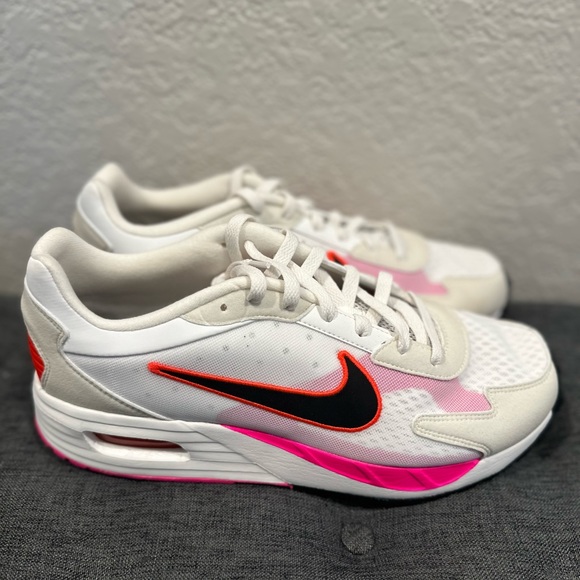 Nike | Shoes | Nike Air Max Solo White Bright Crimson Fierce Pink ...